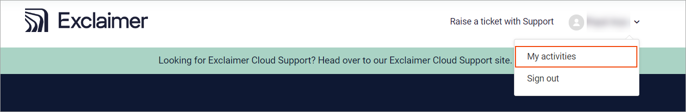 How do I login and view my On-Premise Exclaimer Support tickets ...