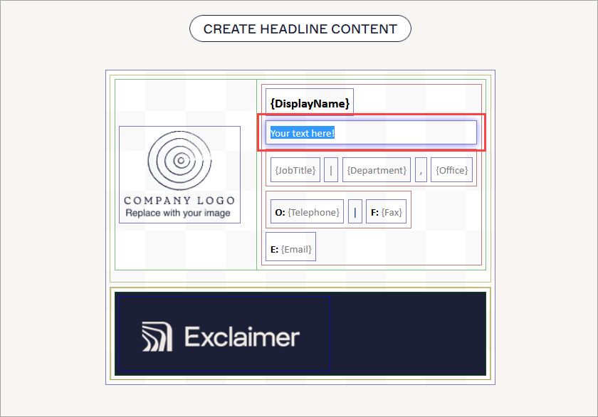Cómo extender el ancho de un elemento a lo largo de toda la firma ...