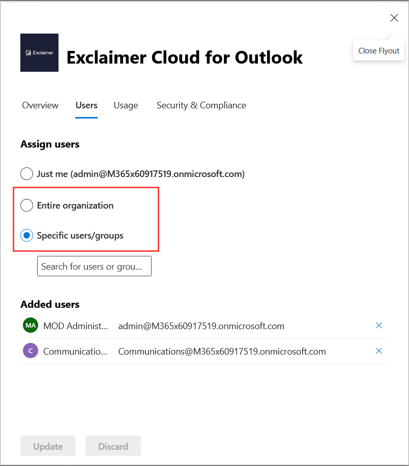Deploying signatures to more users for Microsoft 365 subscriptions – Exclaimer Knowledge Base
